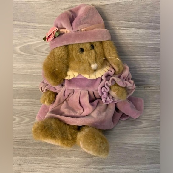 Boyds Bears | Other | Easter Plush Bunny Boyd S Bears Lavender Retired ...